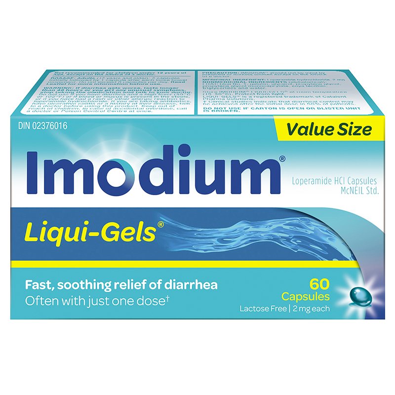 Imodium Liquid Gel 2mg