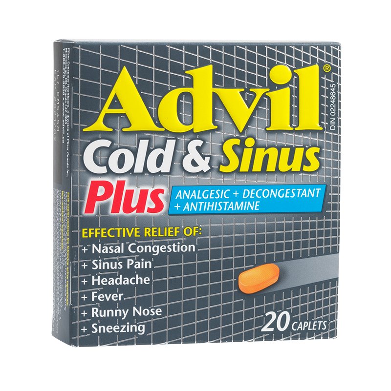 Advil Cold & Sinus Plus